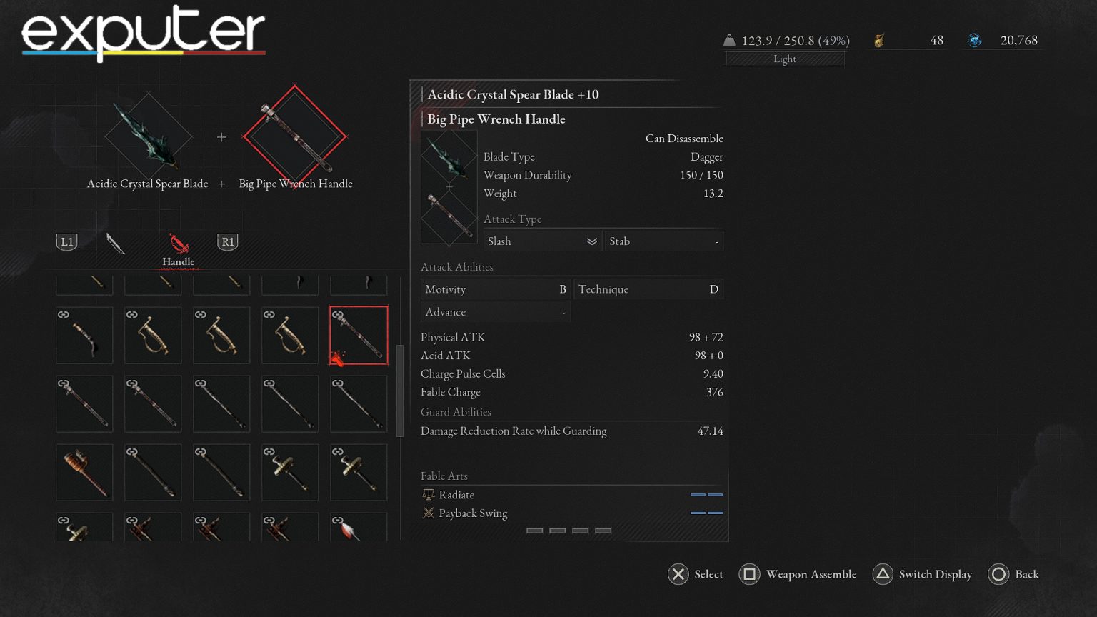 Lies Of P: 10 BEST Weapon Combinations [Our Expert's Take] - eXputer.com