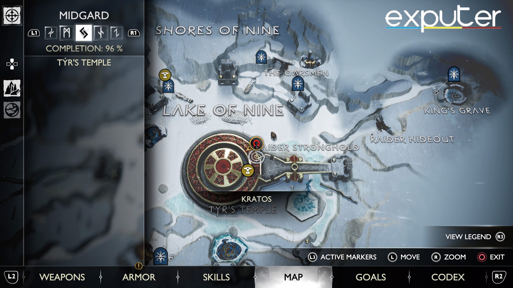 GOW Ragnarok: All Lake Of Nine Collectibles [100% Completion]