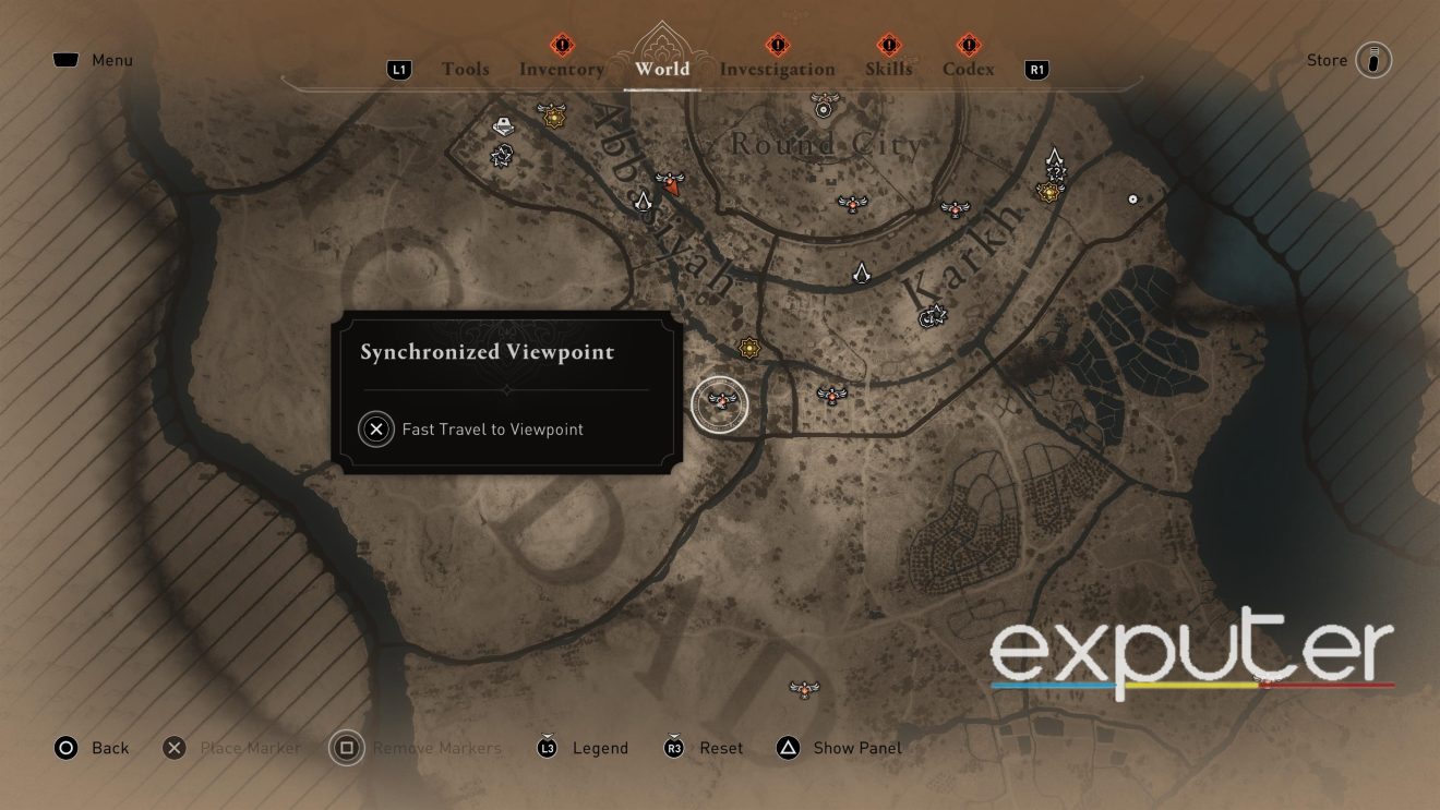AC Mirage: All Viewpoints Locations - eXputer.com