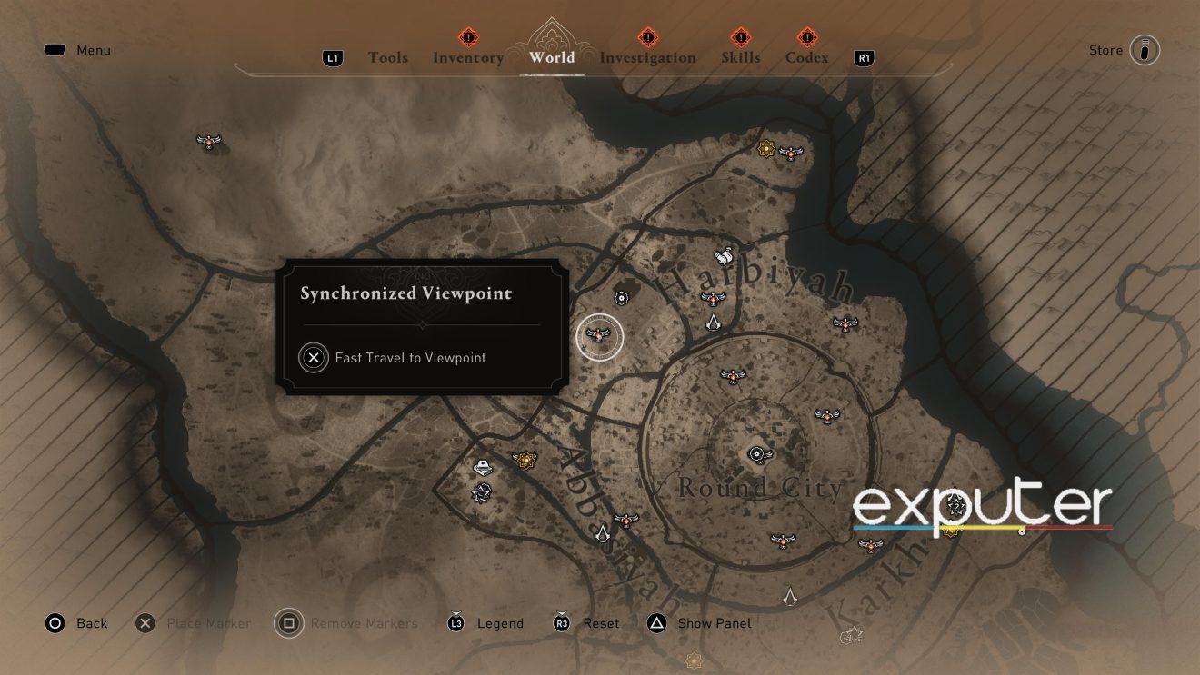 AC Mirage: All Viewpoints Locations - eXputer.com