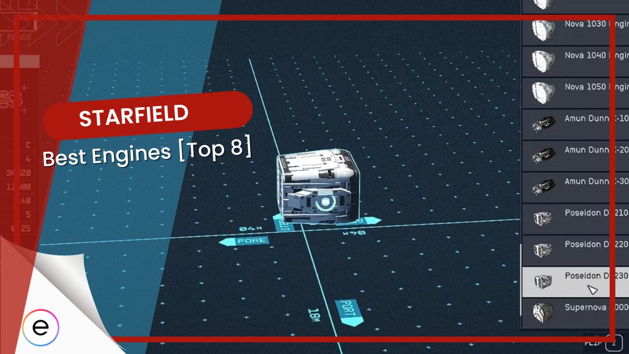 Starfield: 8 BEST Engines [All Compared] - eXputer.com