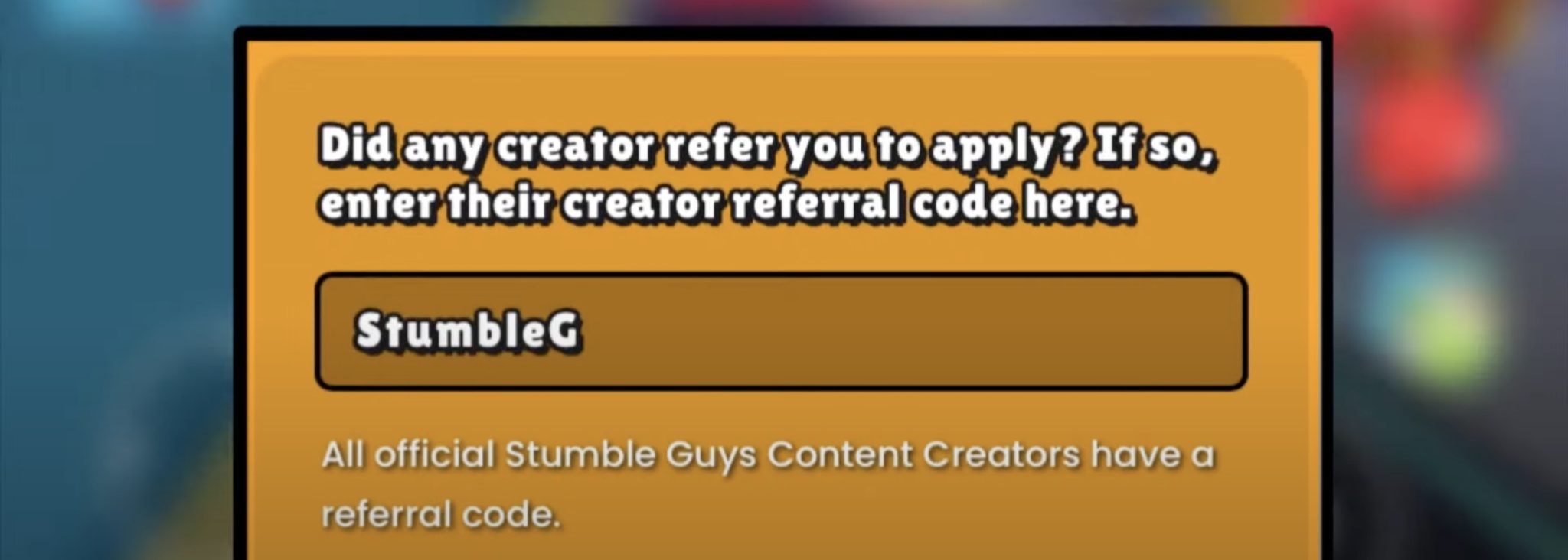 Stumble Guys Codes: All Creator Codes [September 2024] - eXputer.com