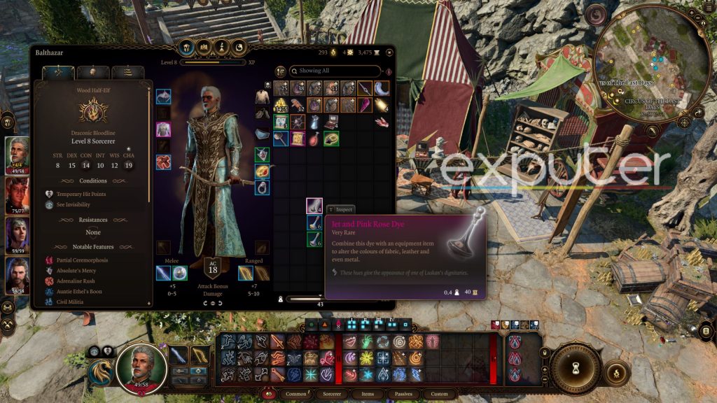BG3: Dyes [All Rarities & How To Find] - eXputer.com