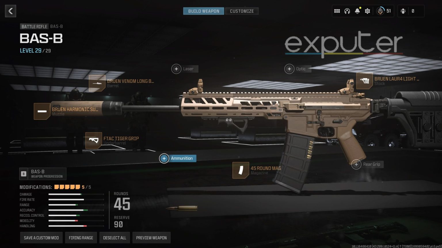 MW3: Best BAS-B Loadout & Class Setup - eXputer.com