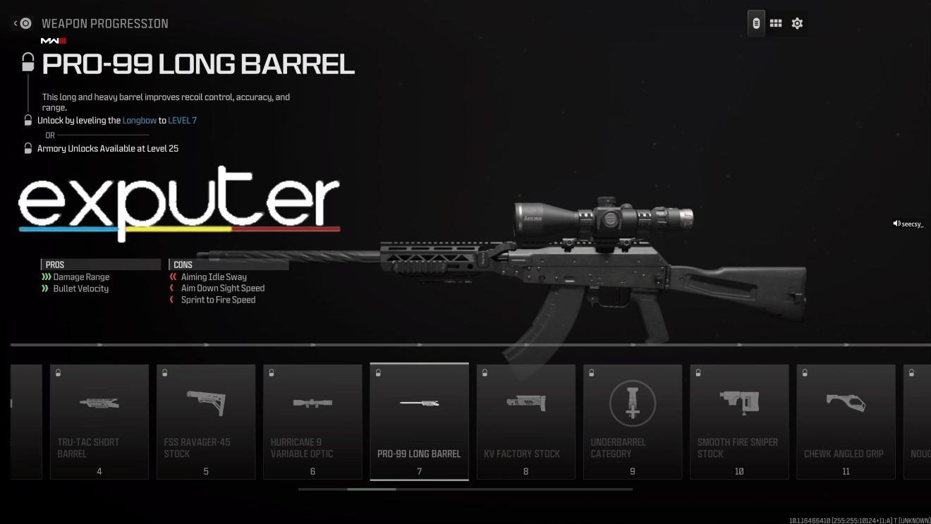 Call of Duty MW3: Best Longbow Loadout & Class Setup - eXputer.com