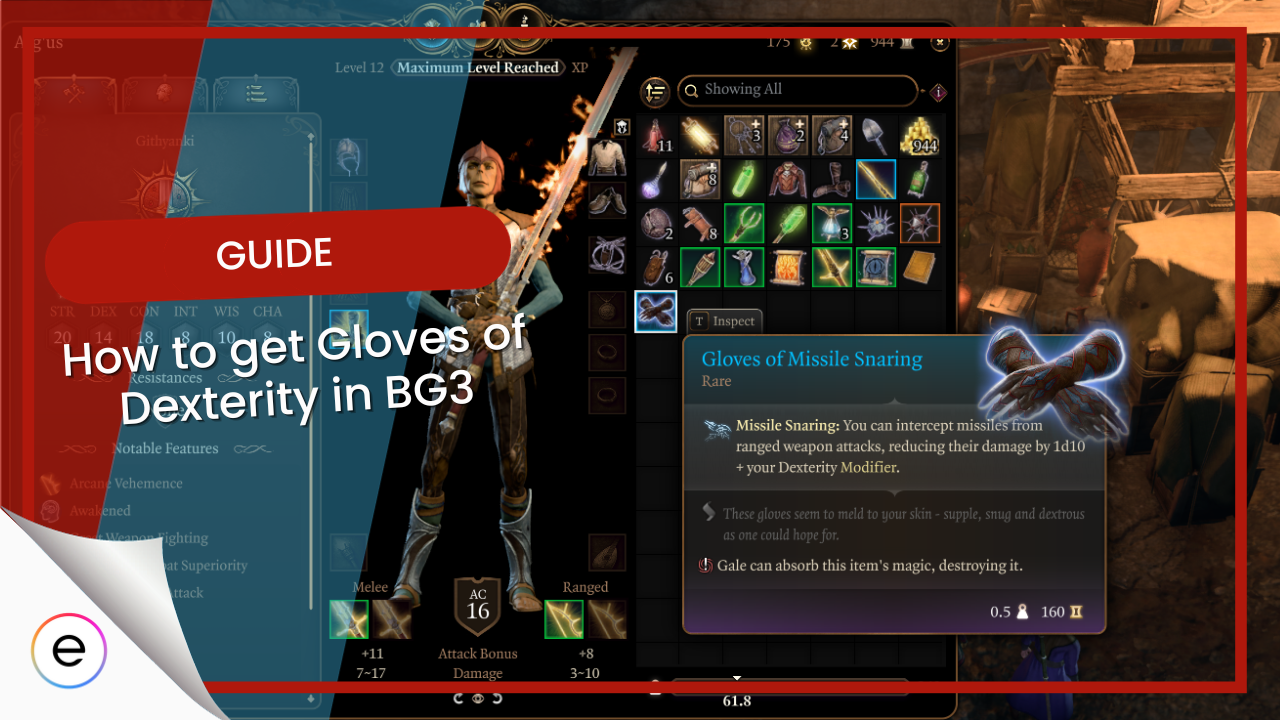 How To Get Gloves of Dexterity In Baldur's Gate 3? - eXputer.com