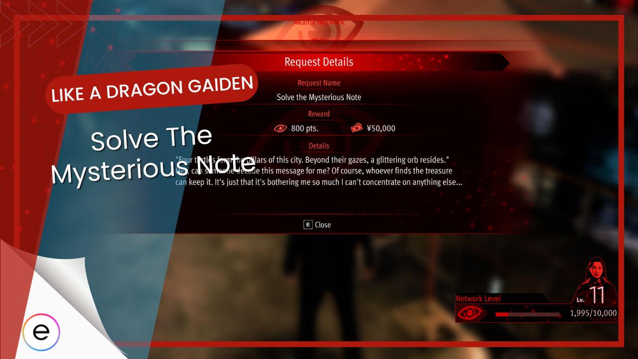 Like A Dragon Gaiden: Solve The Mysterious Note [Solution] - eXputer.com