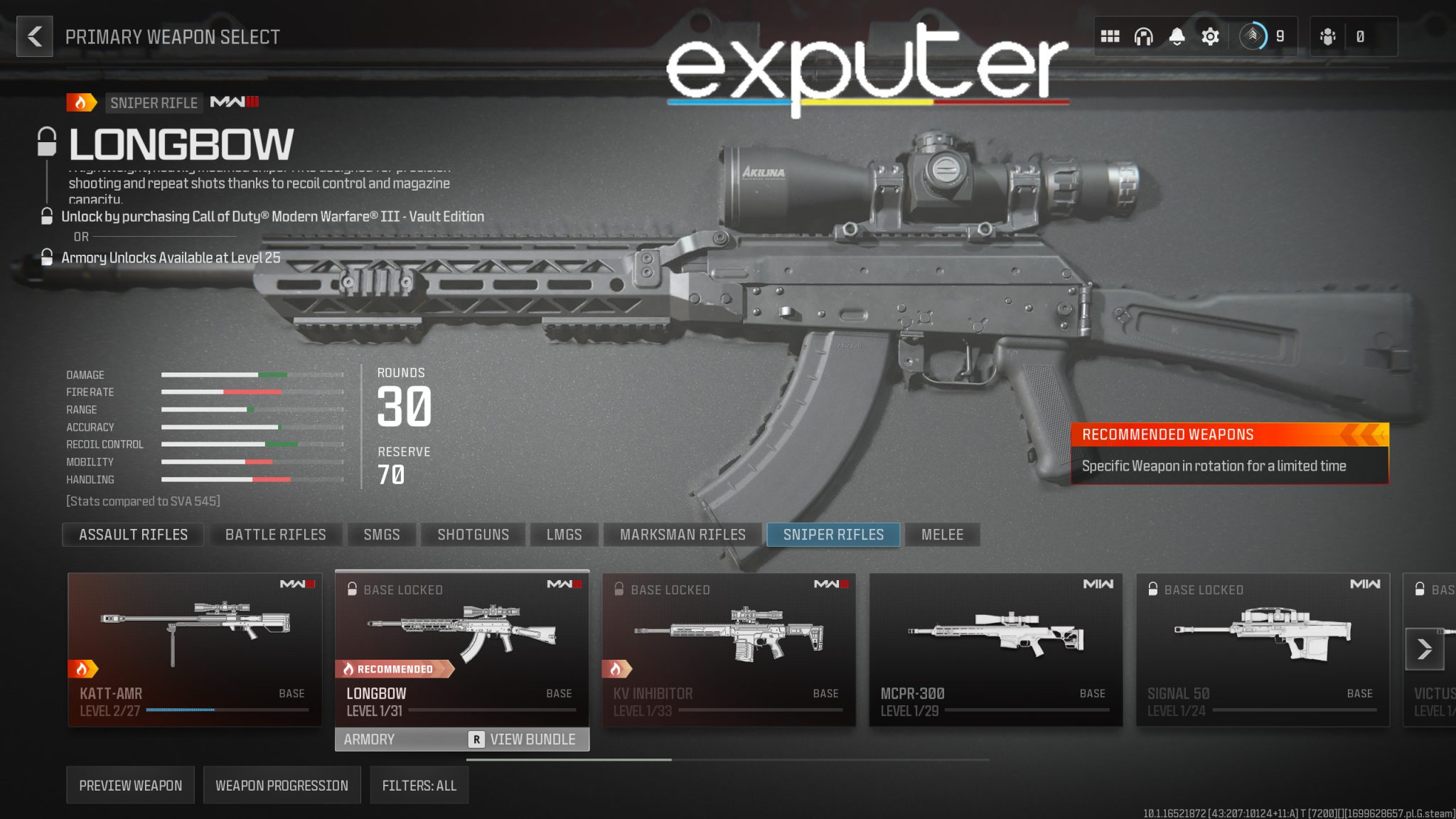 MW3: Best Sniper Rifles To Use In Multiplayer [Top 3] - eXputer.com