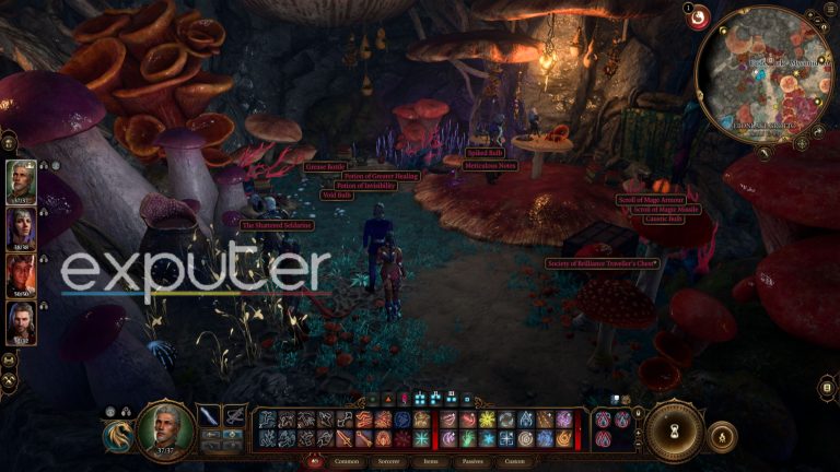 BG3: Underdark Map [All Points Of Interest With Pictures] - eXputer.com