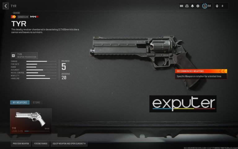 MW3: Best TYR Loadout & Class Setup - eXputer.com