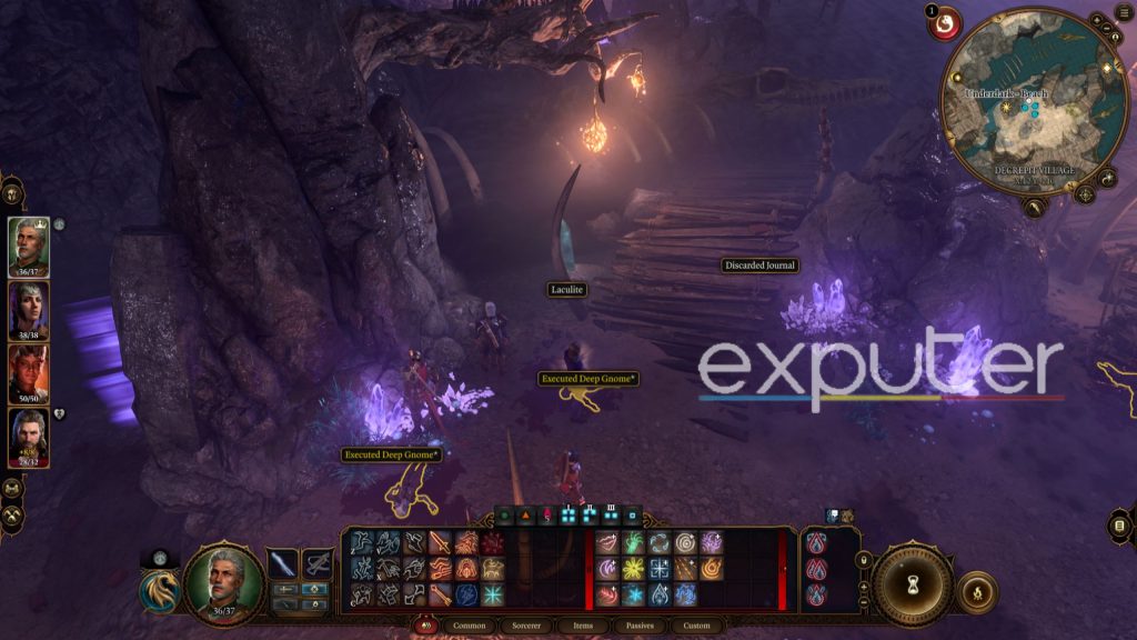 BG3: Underdark Map [All Points Of Interest With Pictures] - eXputer.com