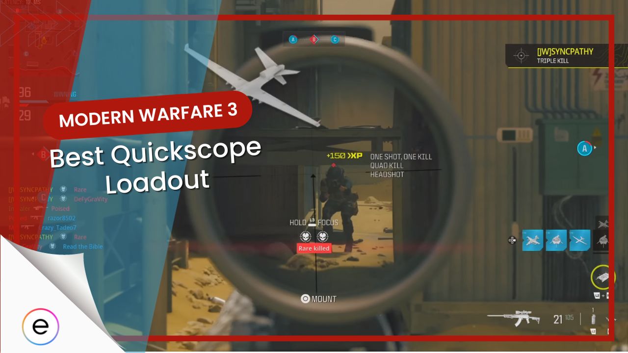 MW3: Best Quickscope Loadout & Class Setup - eXputer.com
