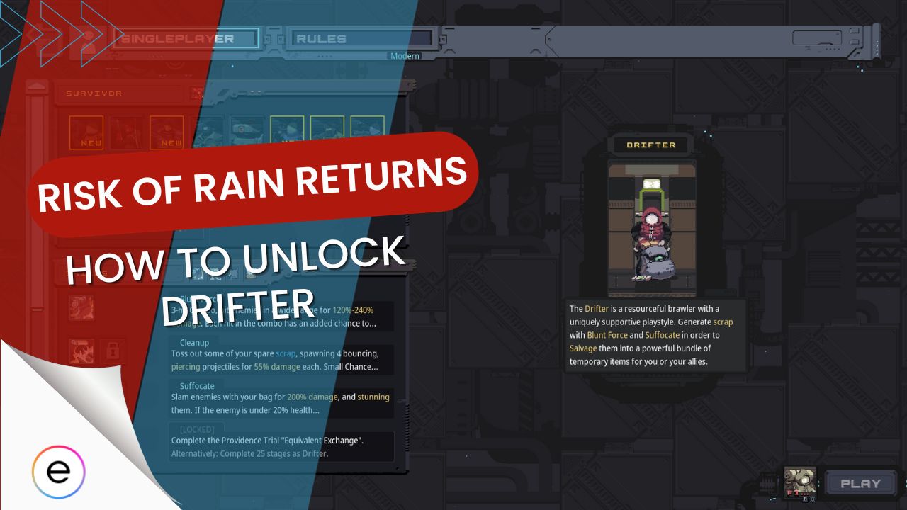 Risk of Rain Returns Drifter: Abilities, Unlock, Best Items