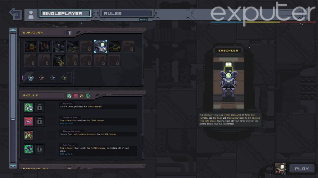 Risk of Rain Returns: Engineer [How To Unlock, Abilities, Items ...