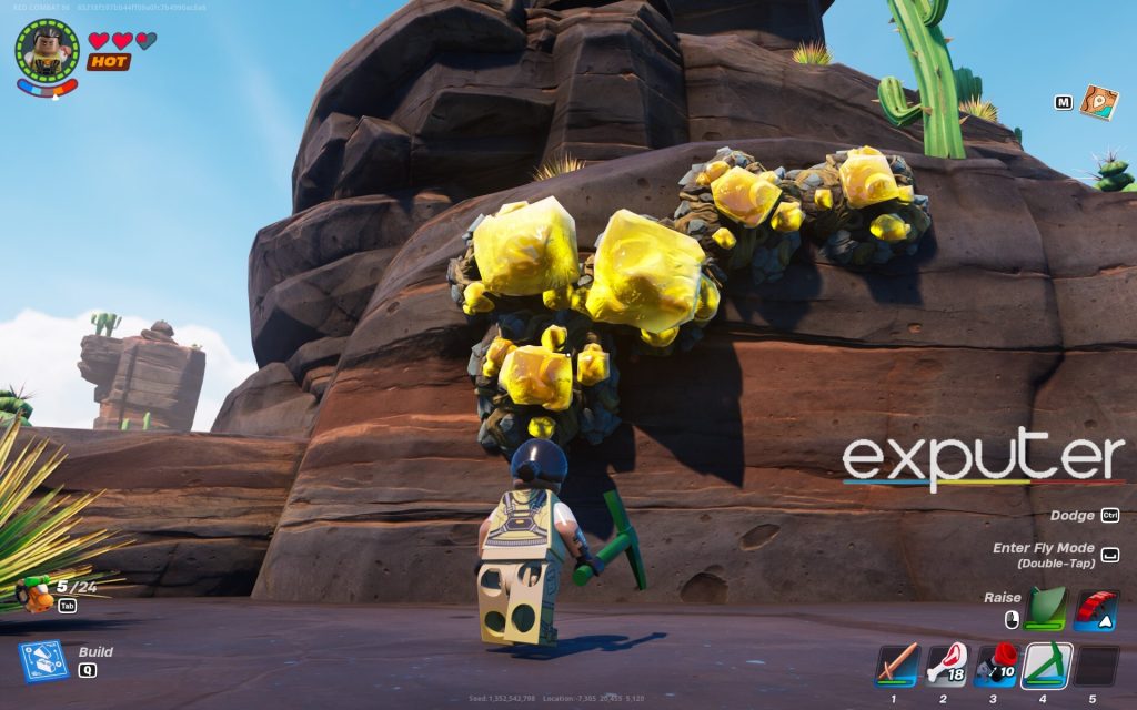 LEGO Fortnite Rough Amber: Location, Mine, Upgrade - eXputer.com
