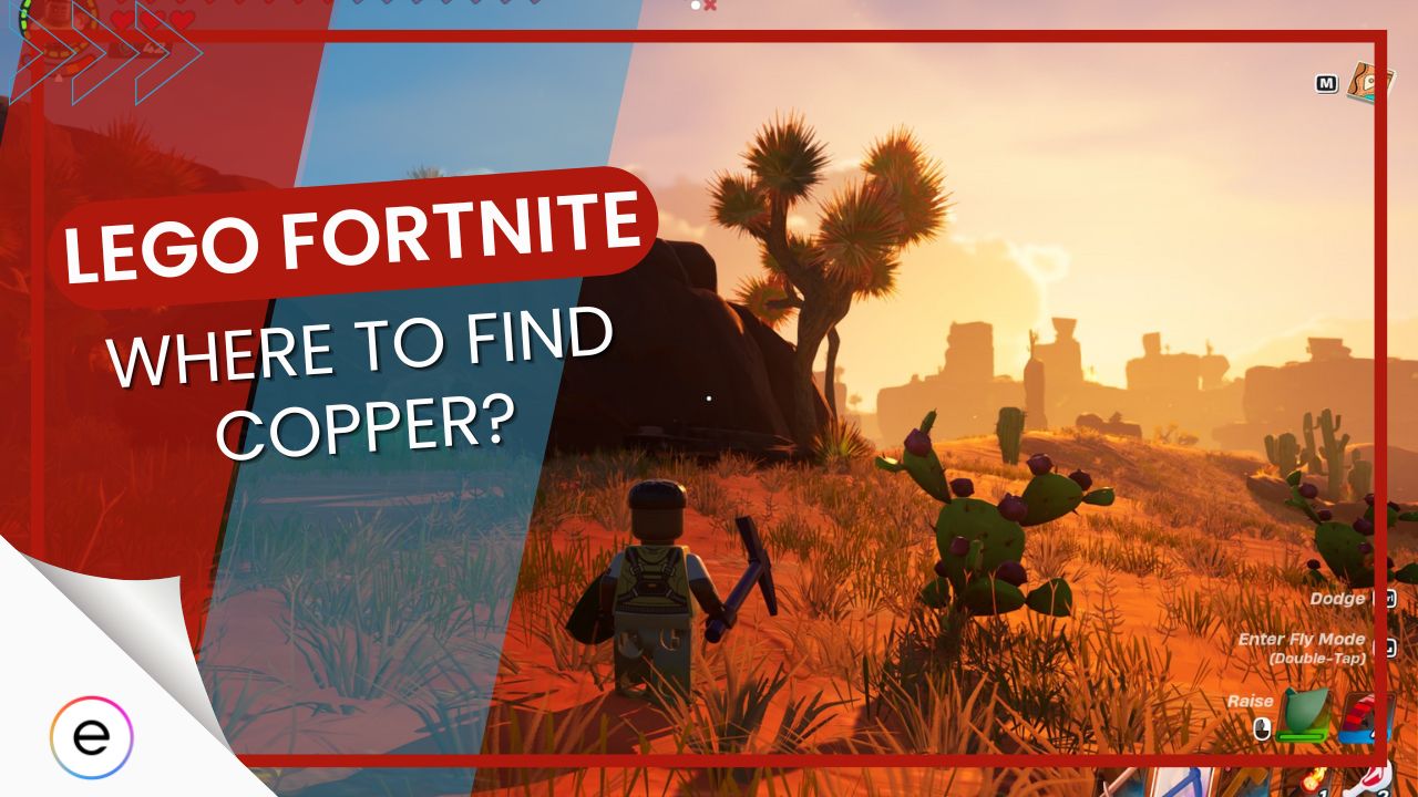 LEGO Fortnite Copper: Location, Mine, Upgrade - eXputer.com