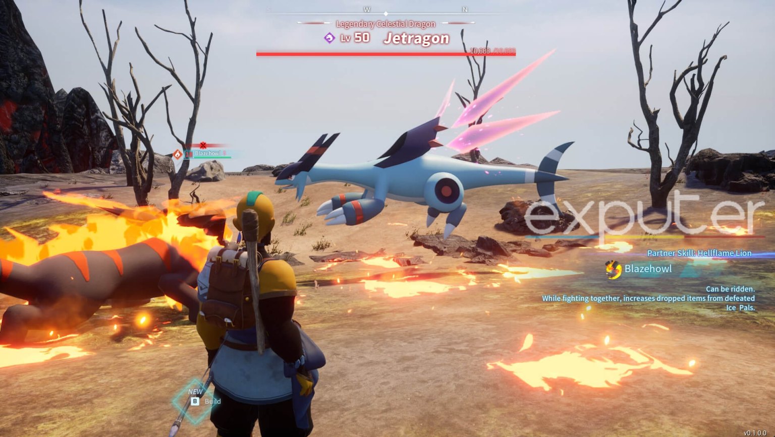 Palworld: Jetragon Location & Boss Fight [Tested On Hand] - eXputer.com