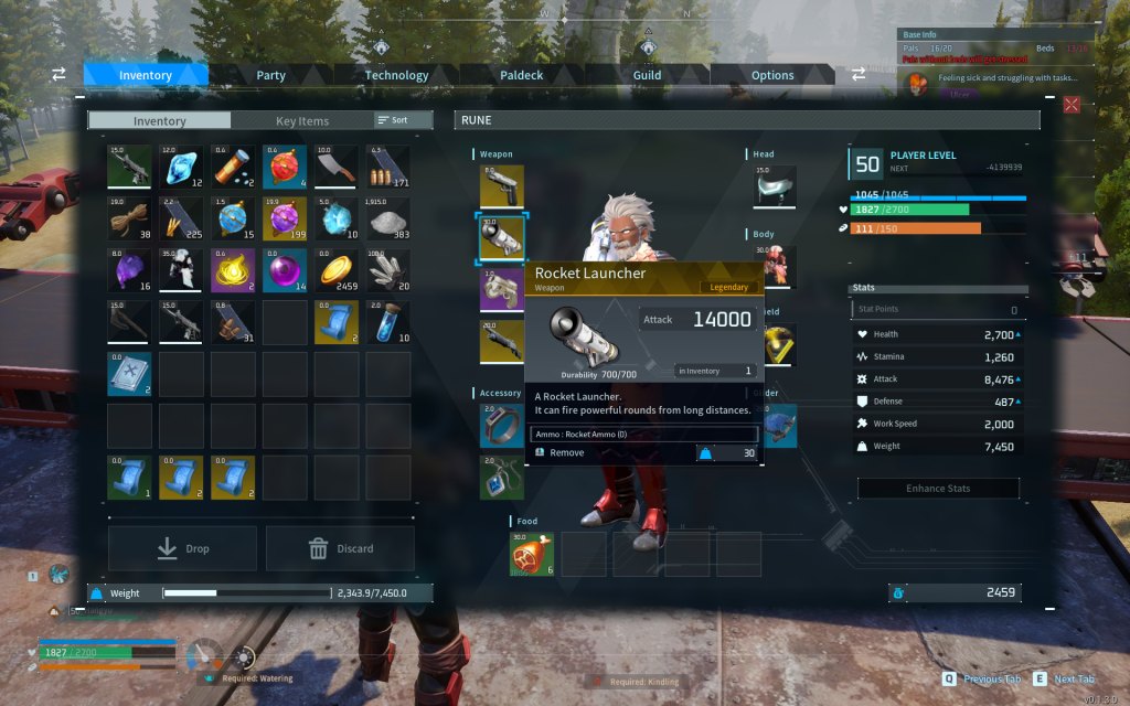 Palworld: How To Get Legendary Rocket Launcher - eXputer.com