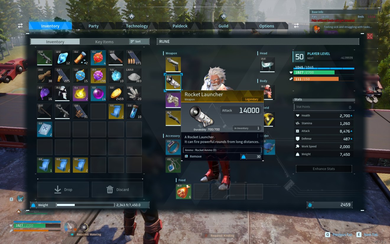 Palworld: How To Get Legendary Rocket Launcher - eXputer.com