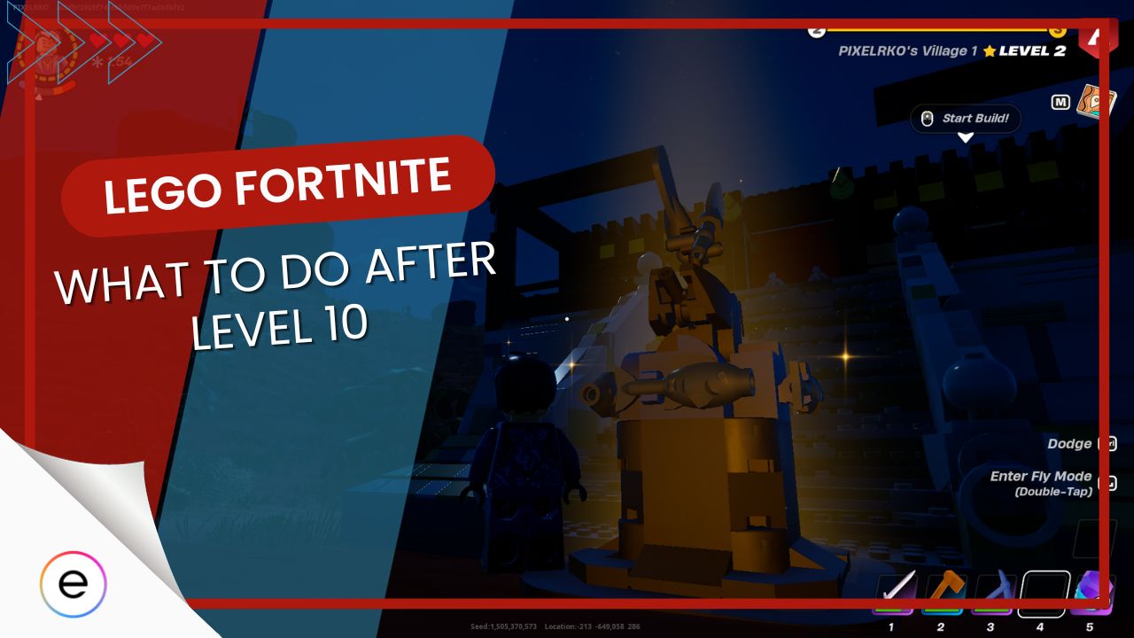 LEGO Fortnite: What To Do After Level 10? [Answered] - eXputer.com