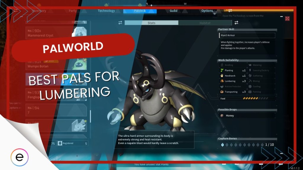 Palworld Best Player Build [Stats, Pals, Skills, & More] - eXputer.com