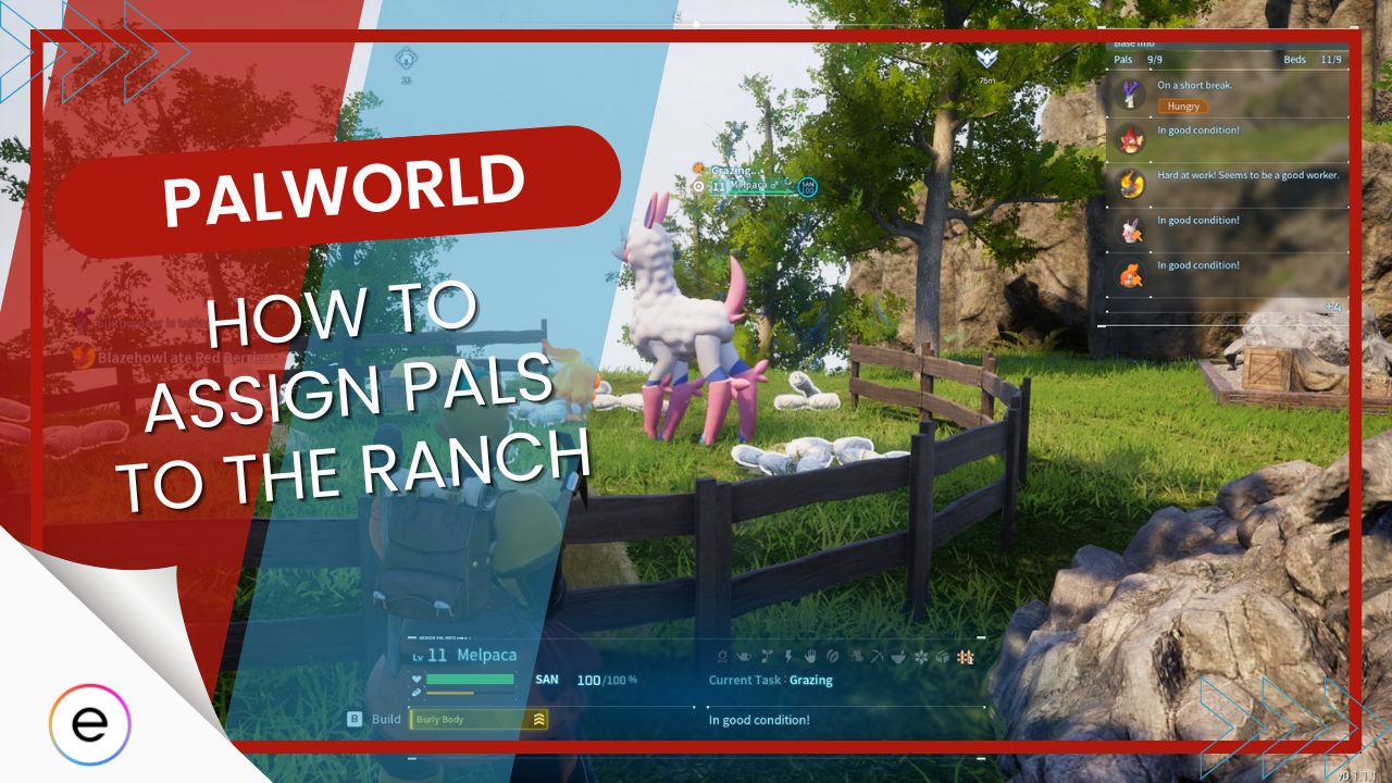 Palworld: How To Assign Pals To The Ranch [Our Tips] - eXputer.com
