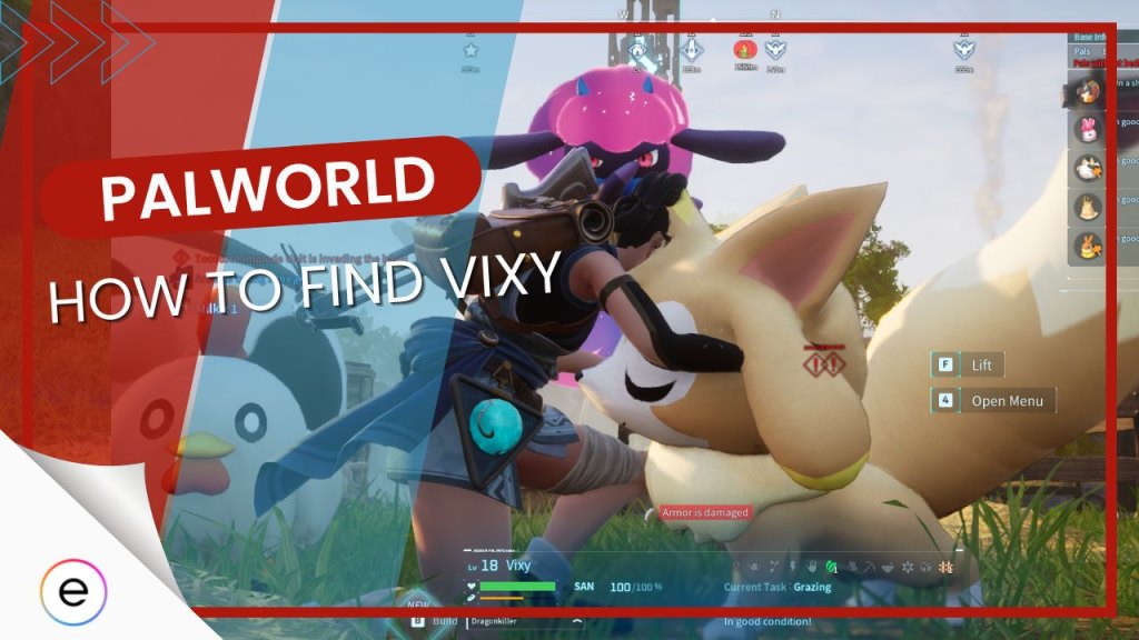 Palworld: Mozzarina Milk Cows [Location, Stats, & More] - eXputer.com