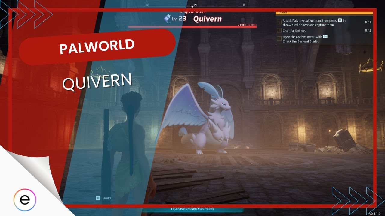 Palworld: How To Mount And Capture A Quivern - eXputer.com