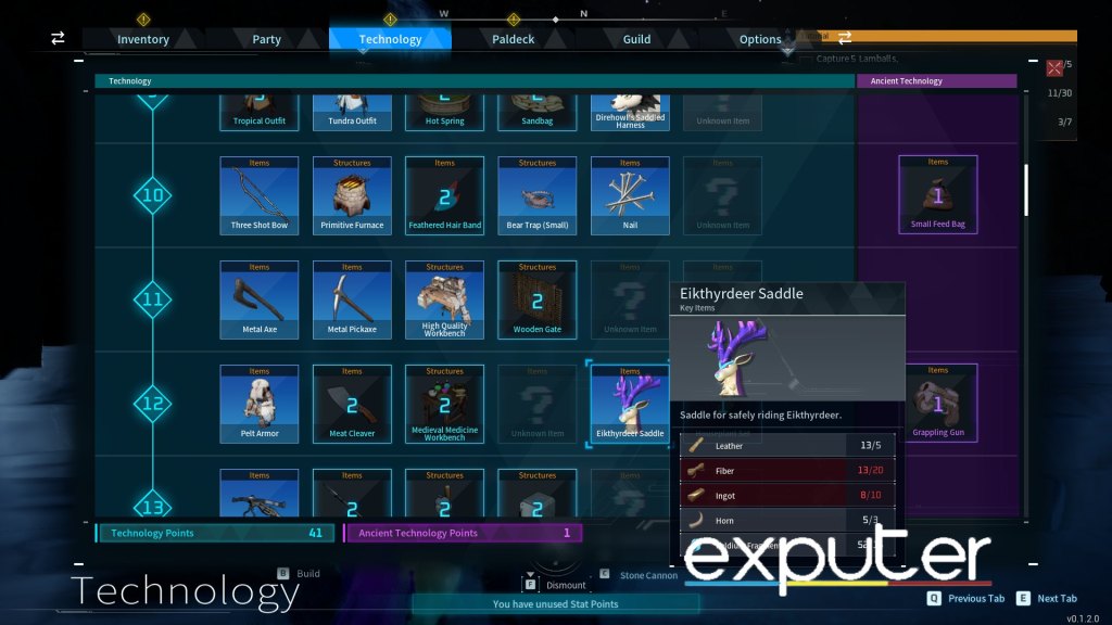 Palworld: How To Mount Your Pal + Crafting Saddles - eXputer.com