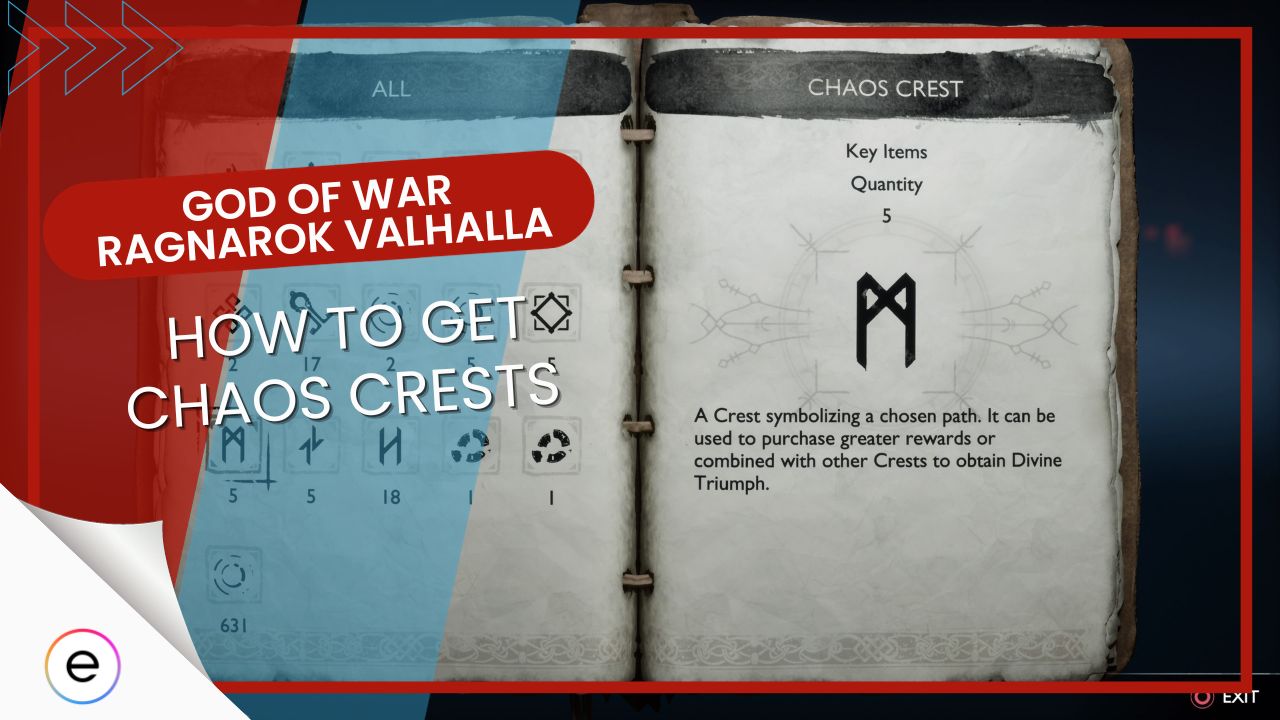 God Of War Ragnarok Valhalla: Chaos Crest [Location & Uses] - eXputer.com