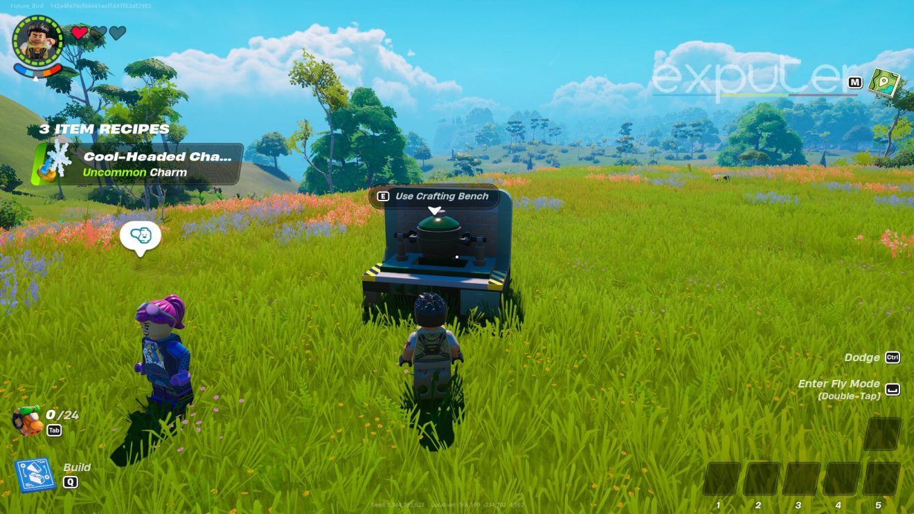 How To Craft The Inner Fire Charm In Lego Fortnite - eXputer.com