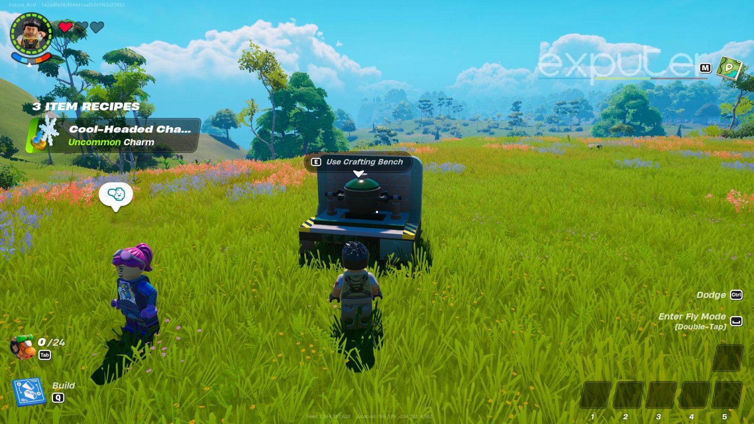 How To Craft The Inner Fire Charm In Lego Fortnite - eXputer.com