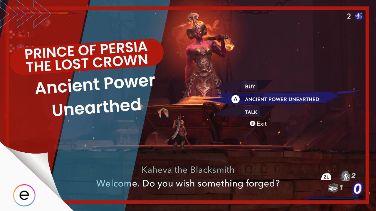 Prince of Persia The Lost Crown: Ancient Power Unearthed - eXputer.com