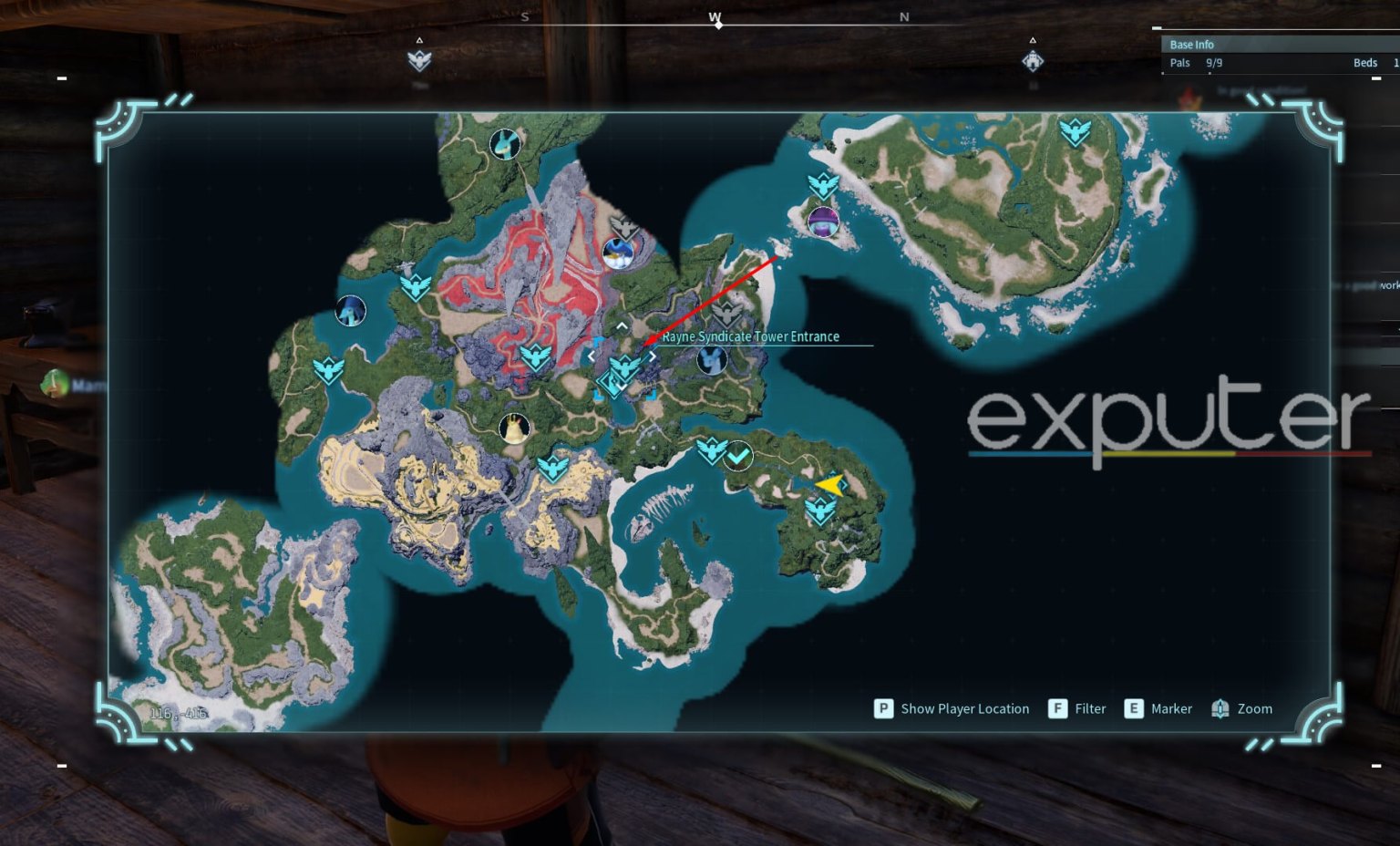 Palworld Rayne Syndicate Tower [Location, Reward, Strategy] - eXputer.com