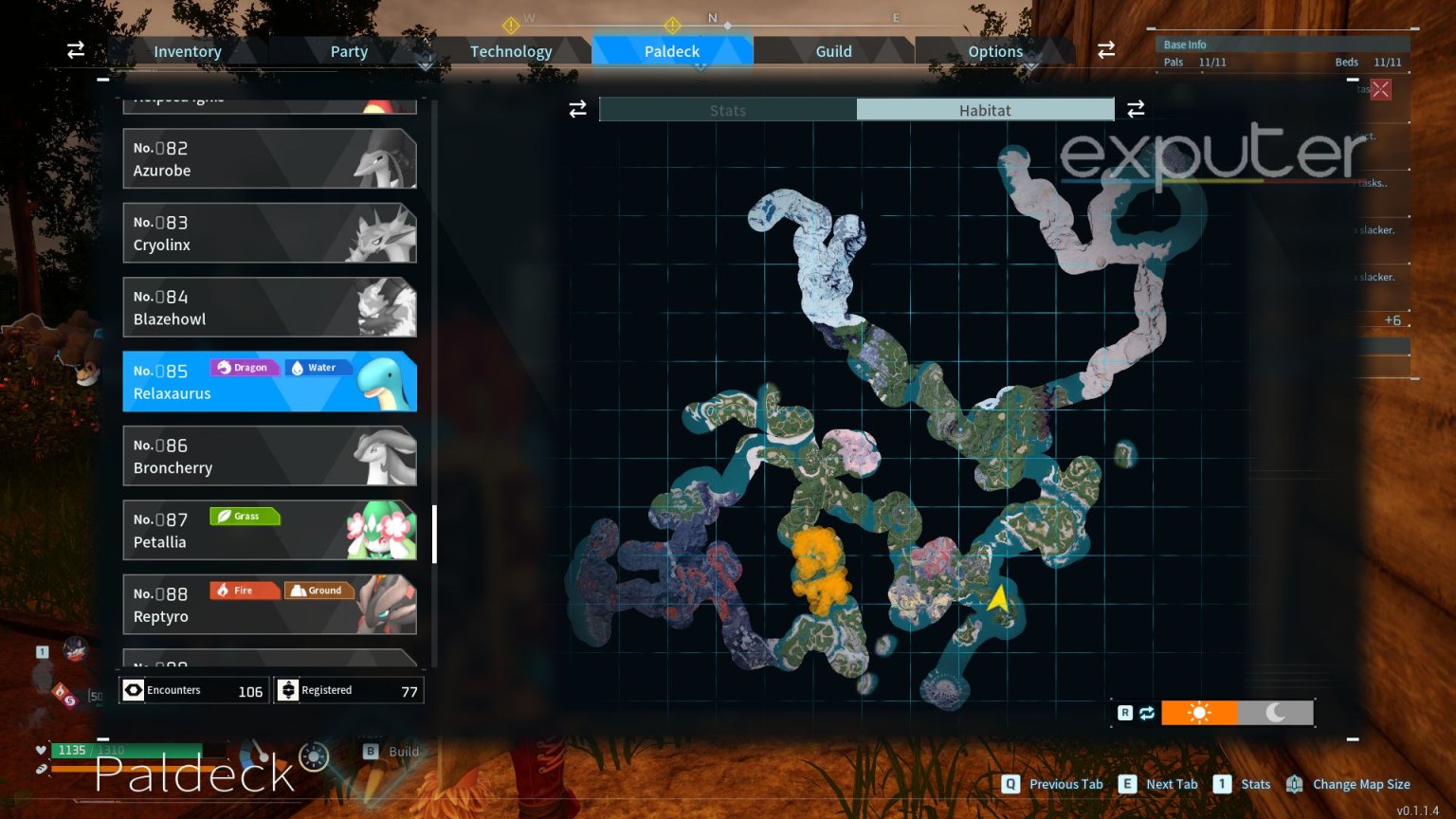 Palworld Relaxasaurus: Location, Capture, Stats & Breeding - eXputer.com