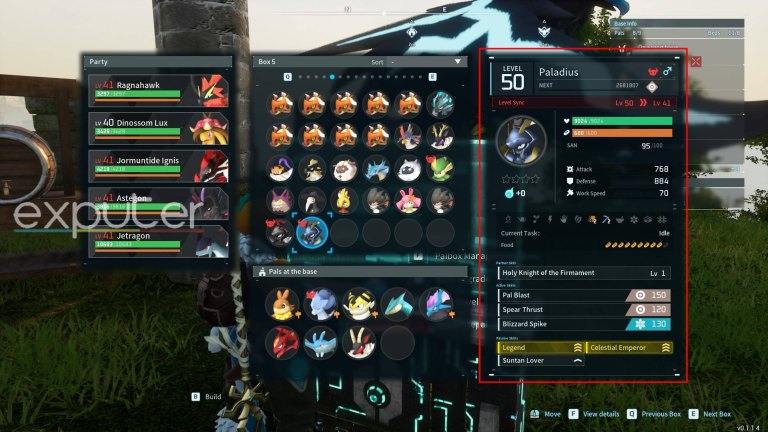 Palworld Best Player Build [Stats, Pals, Skills, & More] - eXputer.com