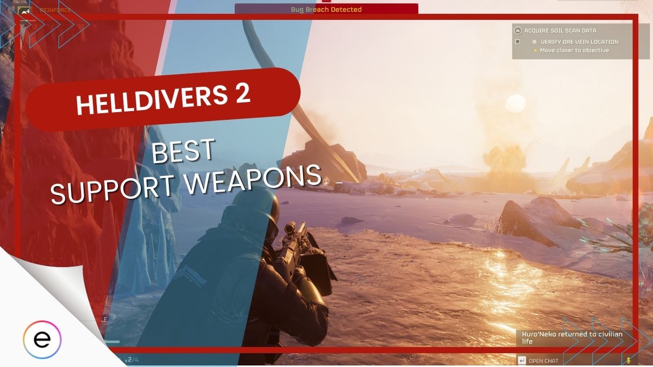 Here Are The Best Support Weapons In Helldivers 2 - eXputer.com