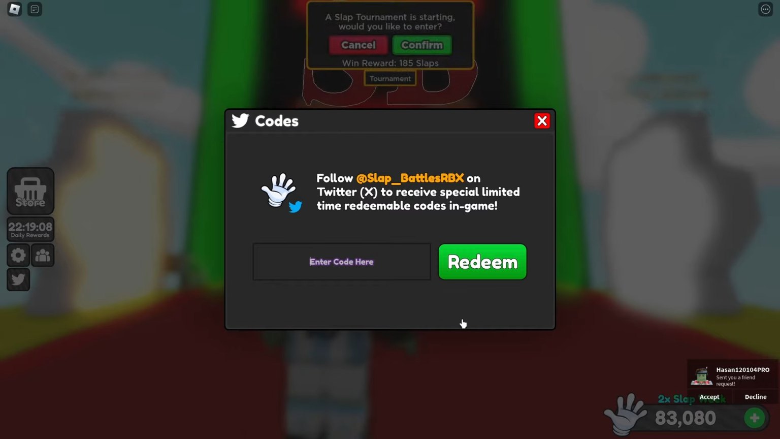 Slap Battles Codes [Working In August 2024] - eXputer.com