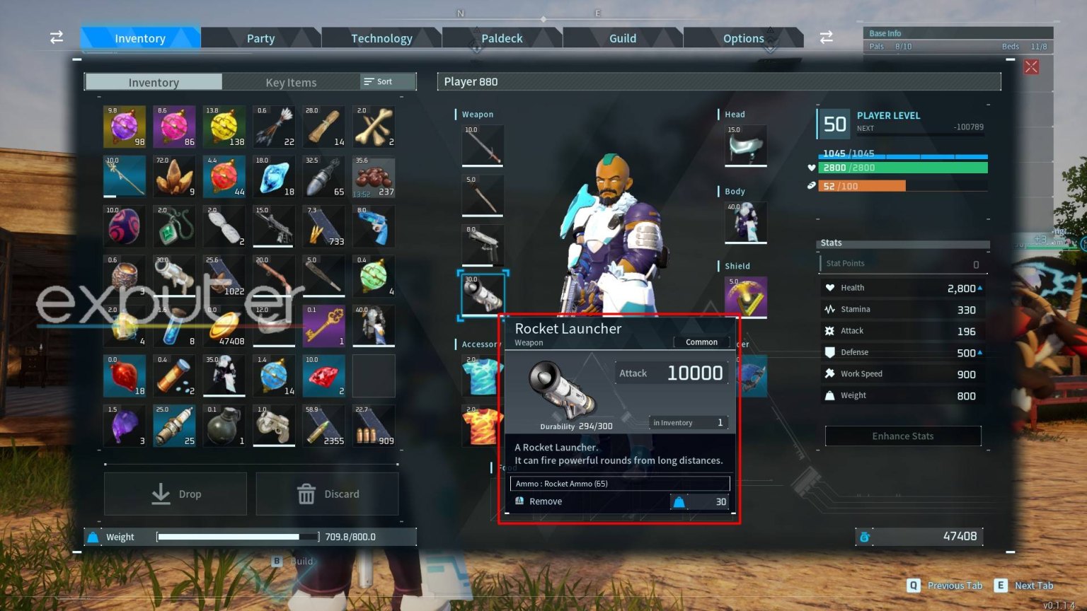 Palworld Best Player Build [Stats, Pals, Skills, & More] - eXputer.com