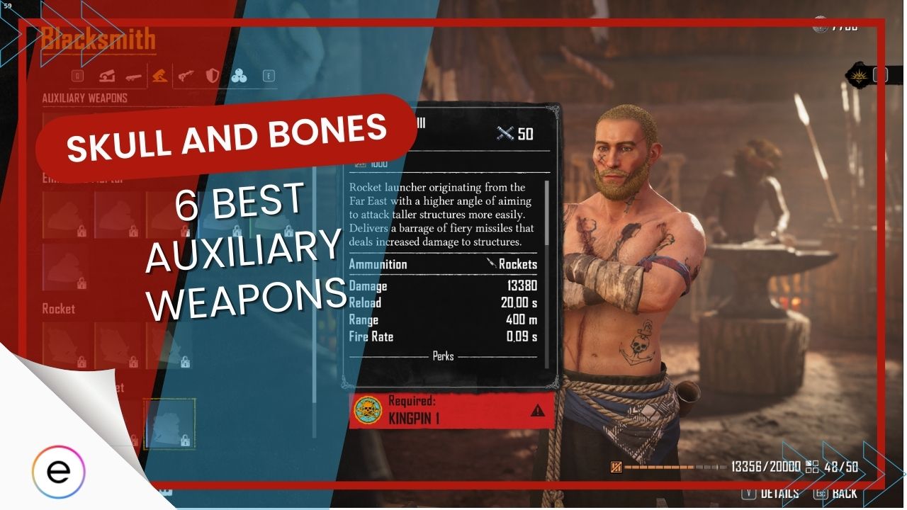 Skull And Bones: 6 Best Auxiliary Weapons [My Picks] - eXputer.com