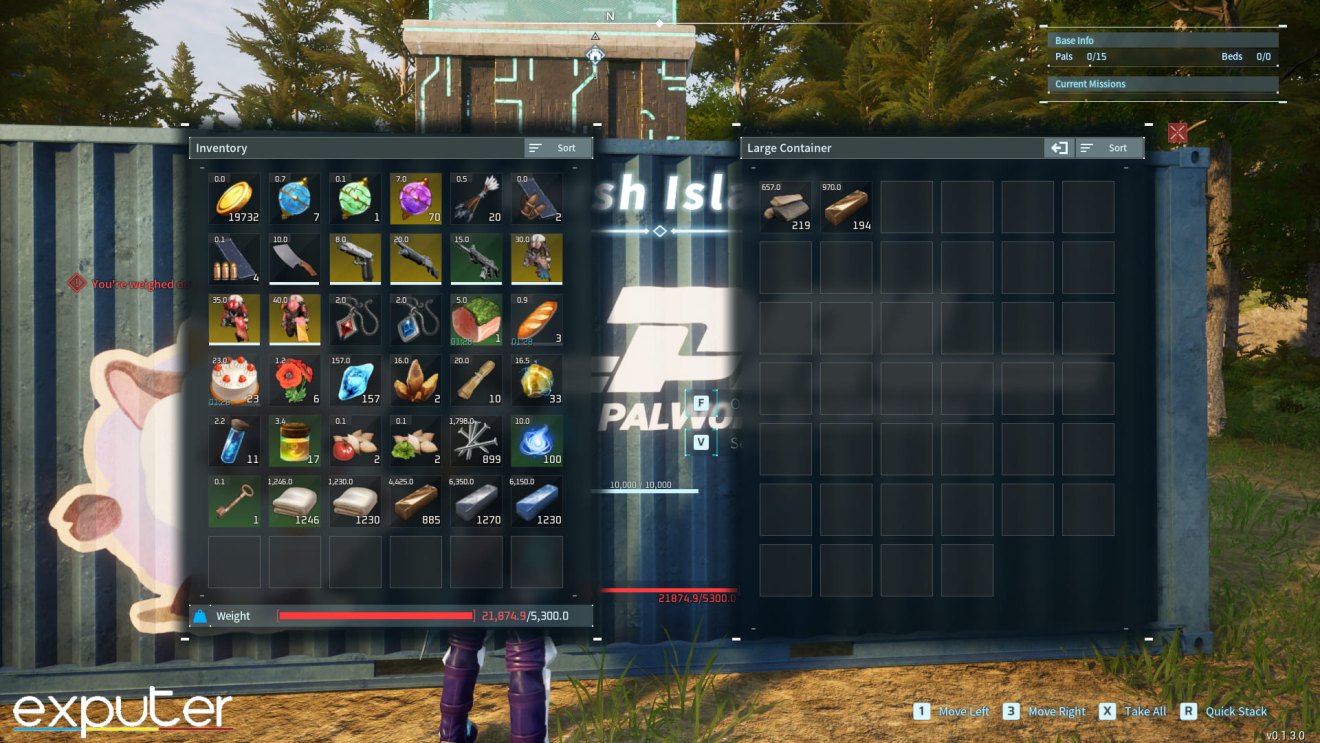 Palworld: Transfer Items Between Bases [Explained With Images ...