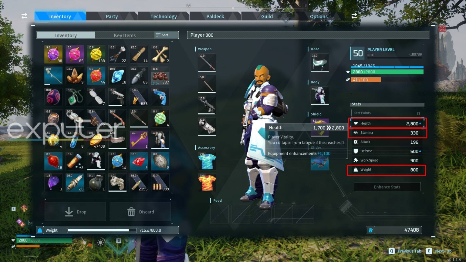 Palworld Best Player Build [Stats, Pals, Skills, & More] - eXputer.com