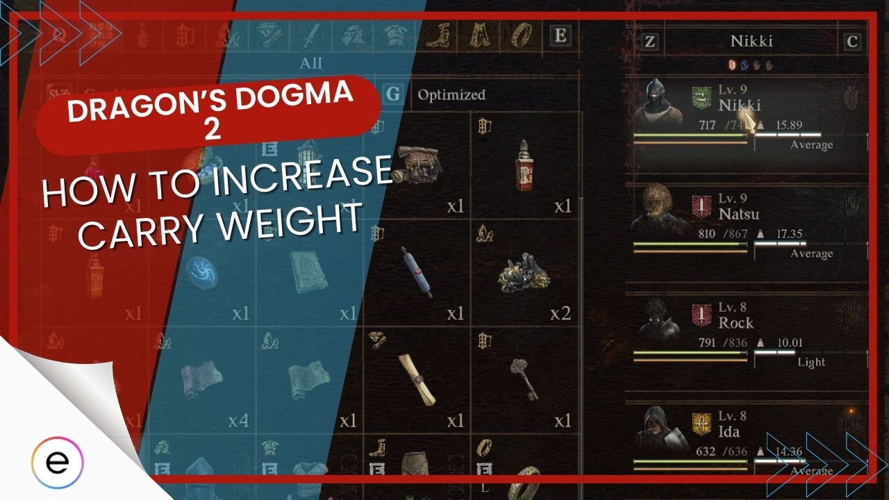 Dragon's Dogma 2: How To Increase Carry Weight [Our Expert's Opinion ...