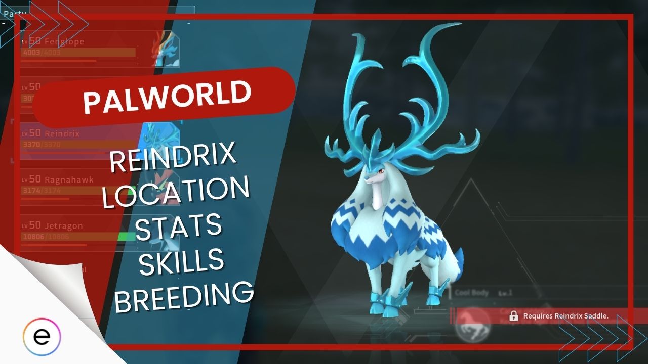 Palworld Reindrix [Location, Stats, & Breeding] - eXputer.com