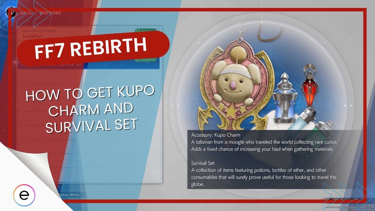 FF7 Rebirth: How To Get Kupo Charm & Survival Set - eXputer.com