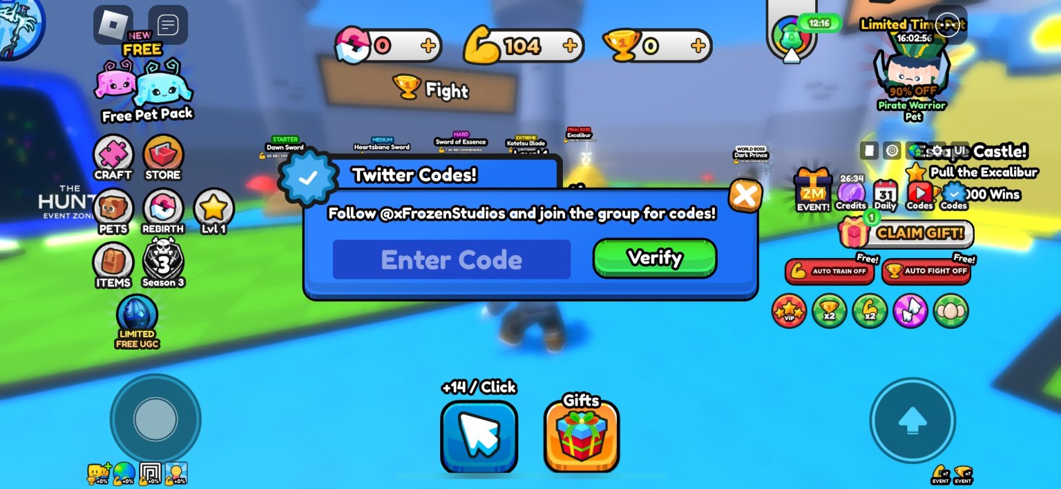 Pull A Sword Codes [August 2024] - eXputer.com