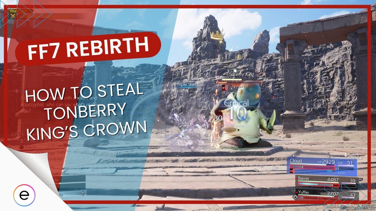 FF7 Rebirth: Steal And Deliver The Tonberry Crown [Step-By-Step ...