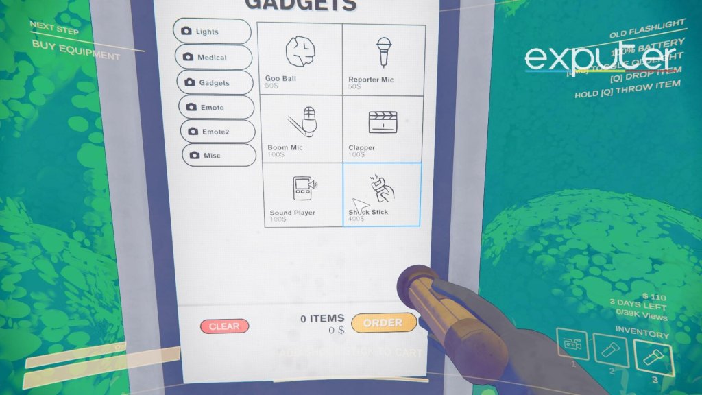 Content Warning: How To Paralyze Enemies With The Shock Stick - eXputer.com