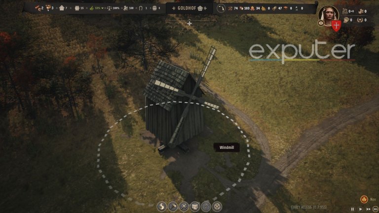 Fixing The Windmill Not Working In Manor Lords - eXputer.com